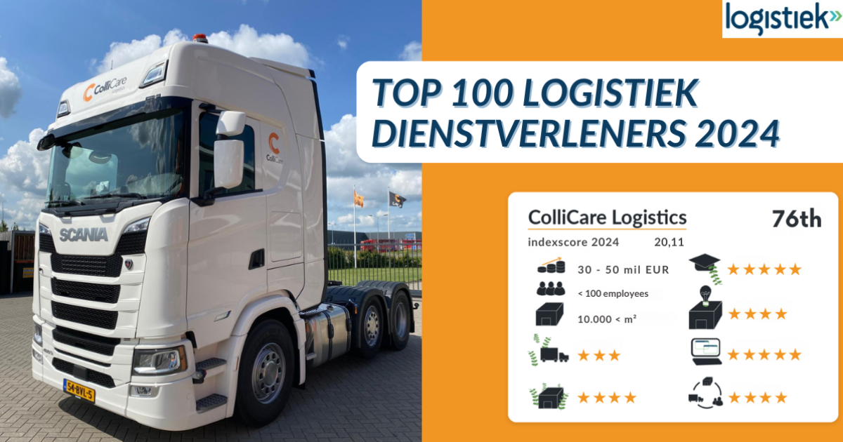 ColliCare Logistics in the Top 100 Logistics Companies