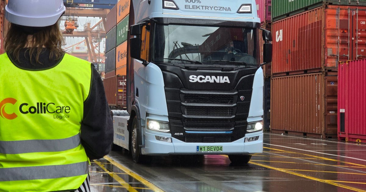 波兰电动卡车测试 | ColliCare Logistics